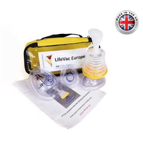 Lifevac Travel Kit Airway Clearance Device Health And Care