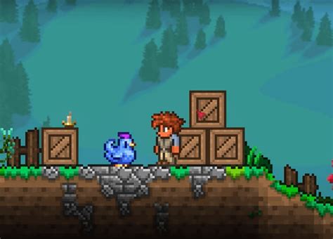 They Added Blue Chicken And Junimo To Terraria R Stardewvalley