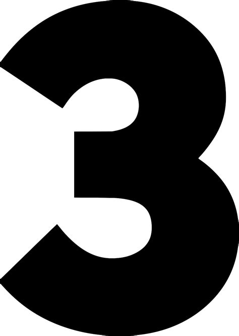 Number 3 Clipart Black And White 40 Number Sketch Black And White