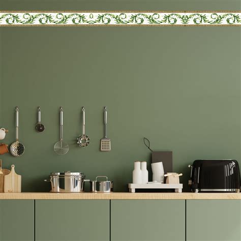 Winston Porter Misuraca Laurel Leaf Scroll Border Wayfair