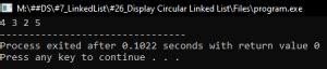 Circular Linked List In C With Examples Dot Net Tutorials