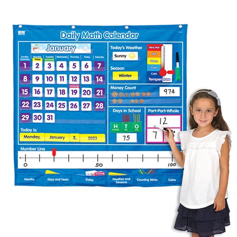 Daily Math Calendar Web Exclusives Eai Education Worksheets Library