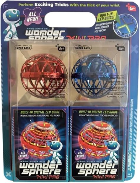 Wonder Sphere Magic Hover Ball 2 Pack Toys And Games