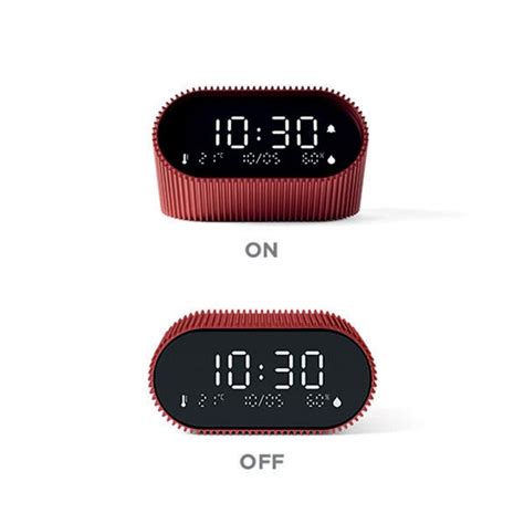 Digital Clock And Thermometer Ray Clock By Neil Poulton Lexon