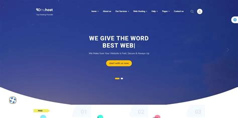 20 Best Bootstrap Hosting Template To Appeal More Site Owners