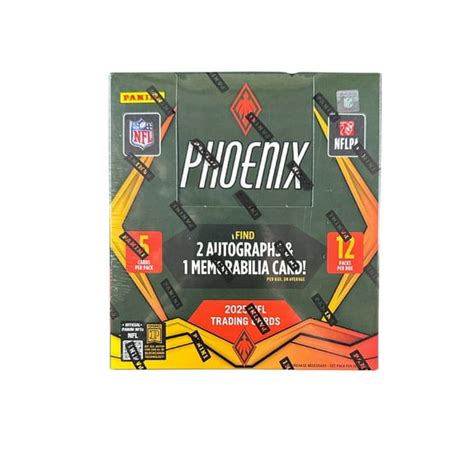2025 Panini Phoenix Football Trading Cards Hobby Preferred Box