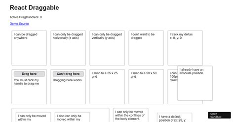 React Draggable Example Codesandbox