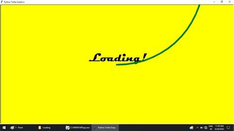 Python Program To Basic New Loading Design Using The Python Tkinter