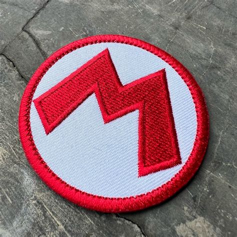 Mario 25 Inch Embroidered Patch Shopee Malaysia