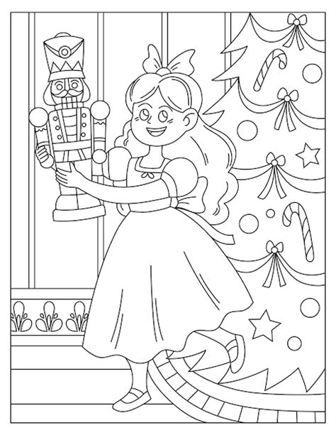 Clara Nutcracker Coloring Pages Nutcracker Ballet Characters Coloring