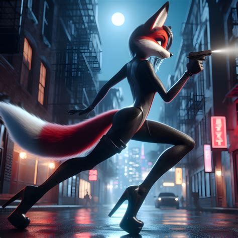 Foxy Agent 10 By Furfactoryai On Deviantart