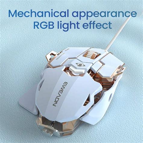 Eweadn Mouse Com Fio Para Jogos Eweadn G5 Mouse Com Fio Para Jogos