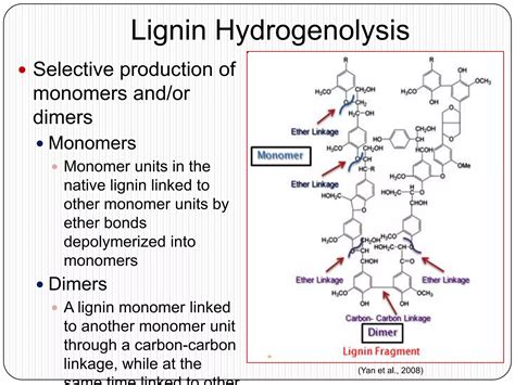 Lignin Depolymerization And Conversion Utilizing Catalytic Hydrogenolysis Pptx