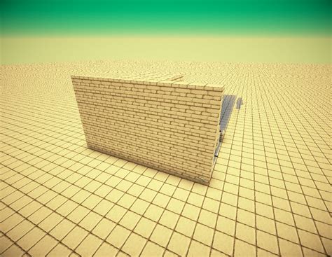 6x2 Hidden Piston Door Minecraft Map