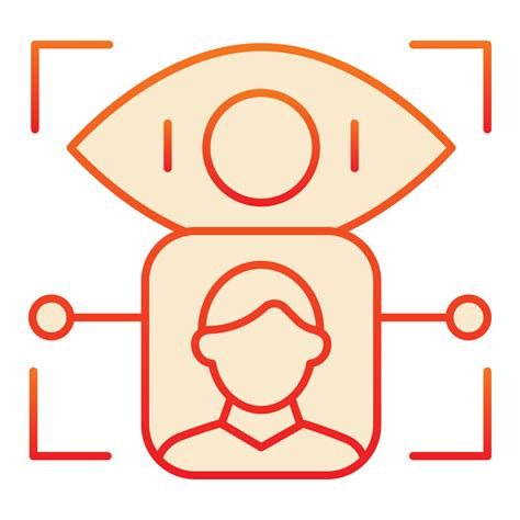 Recognition Biometric Eye Retina Scan Scanner Access Icon