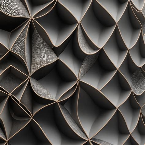 Premium Ai Image Wallpaper Geometry Paper Craft Pattern Paper Craft