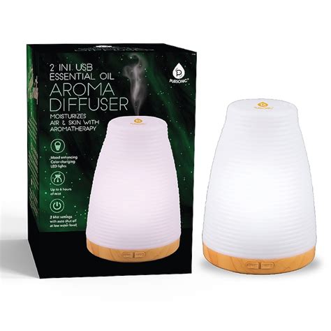 Pursonic 2 In 1 Usb Essential Oil Aroma Diffuser In The Diffusers And Essential Oils Department At