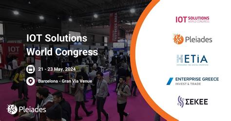 Pleiades Iot Innovation Cluster On Linkedin Iotswc2024