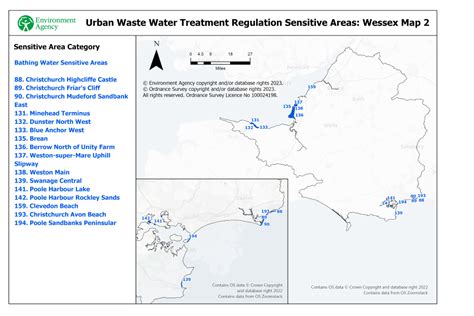 sensitive areas map wessex map 2 gov uk