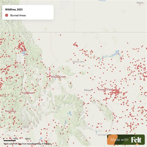Wildfires In Montana