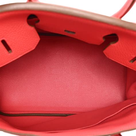 エルメス バーキン 35 Rouge Pivoine トゴ シルバー金具 Hermes Birkin 35 Rouge Pivoine