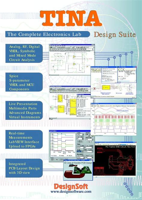 pdf the complete electronics lab design suite tina · pdf filethe