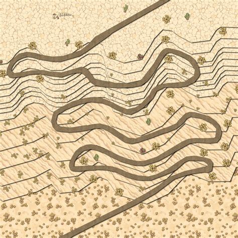 Switchback Desert Road I Included Both With The Armored Train And