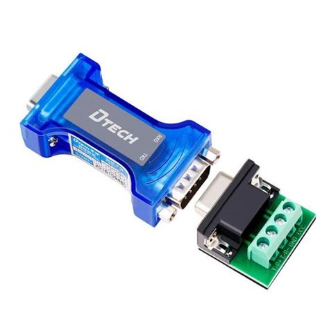 High Resolution Dtech Dt 9004 Industrial Passive Rs232 To Rs485 Serial Port Communication