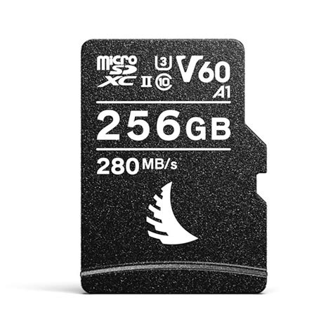 Carte Microsd Uhs Ii 256 Go V60 Angelbird Haute Performance Pour