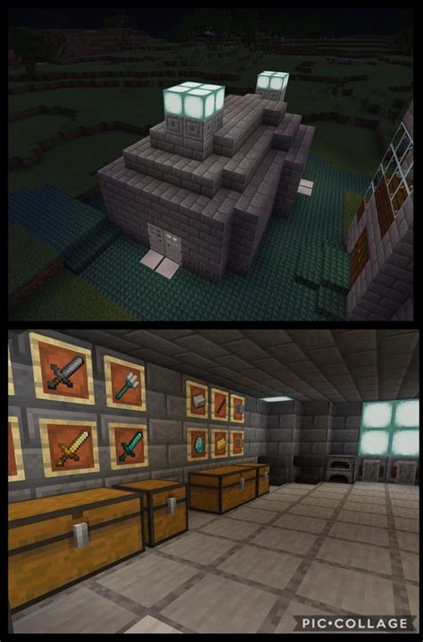 Weapons Smith Work House Minecraft