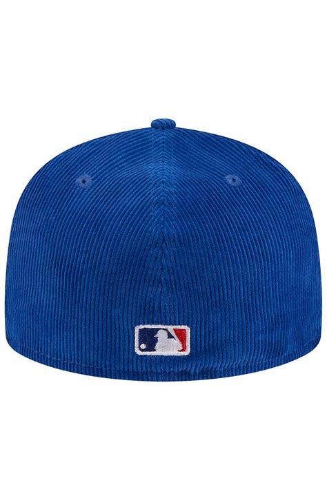 New Era Mens New Era Royal Los Angeles Dodgers Throwback Corduroy
