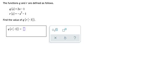 solved the functions q and r are defined as follows 2