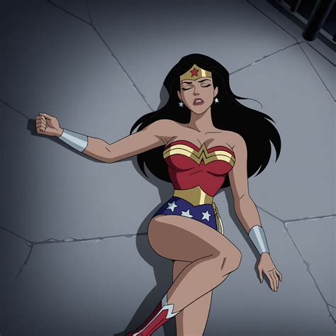 Dcau Wonder Woman Betrayed And Knocked Out By Starwarssolo On Deviantart