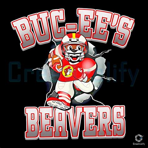 Buc Ees Beavers Football Logo Mascot Png Creativelify