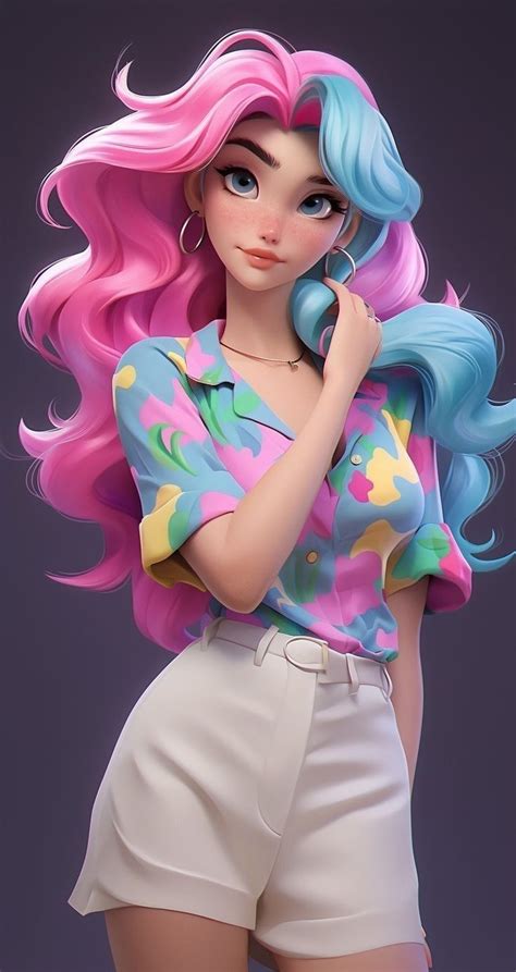 Pin Di Cartoon Di 2024 Gambar Gadis Kartun Wallpaper Gadis Cantik