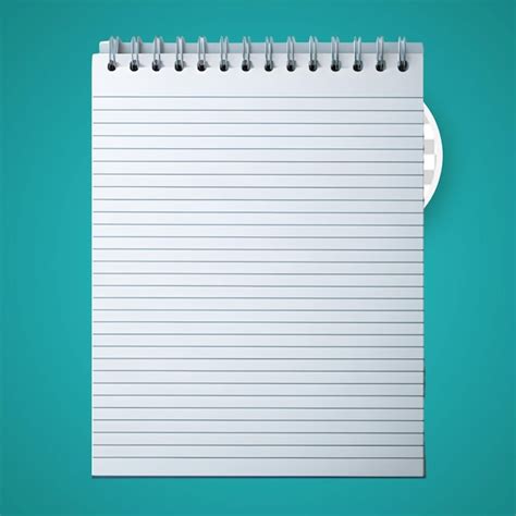 Premium Psd Notebook Page Texture