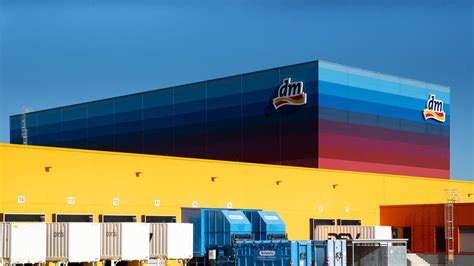 The Highly Automated Peoplefocused Dm Drogerie Markt Distribution Center In Wustermark Germany