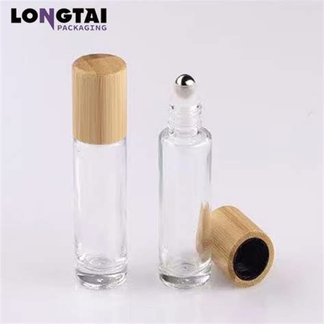 Bamboo Roller Ball Bottle For Perfum Or Deodorant Packaging Longtai Pack