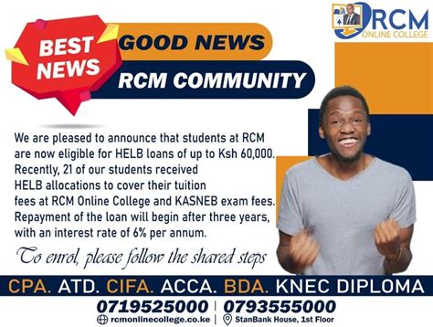 Why Choose Rcm Online College For Your Helb Loan Application Rcm