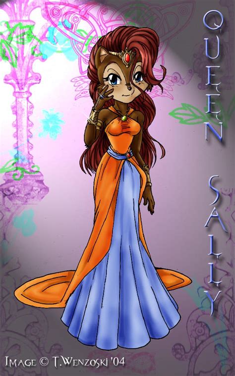 Queen Sally By Akitohedgehog On Deviantart