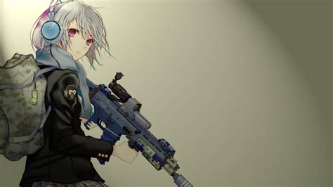 Aesthetic Gun Girl Wallpapers Wallpaper Cave