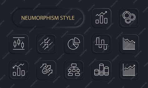 Premium Vector Bar Charts Set Icon Diagrams Statistics Statistical