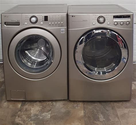 Order Your Used Lg Set Washer Wm2240cs And Dryer Dle2150s Today