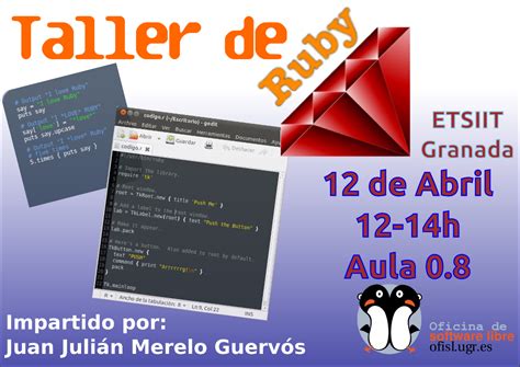 Crónica Del Taller De Ruby Oficina De Software Libre