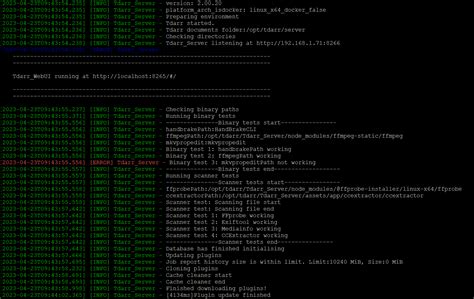Tdarr Webui Not Working Rtdarr