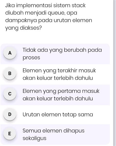 Jika Implementasi Sistem Stack Diubah Menjadi Studyx Jika Implementasi Sistem Stack Diubah Menjadi Studyx