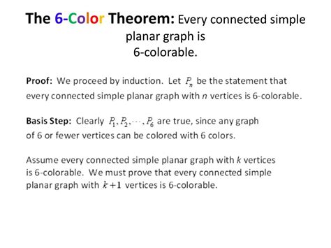 Ppt The Infamous Five Color Theorem Powerpoint Presentation Free