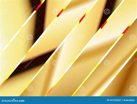 Abstract Orange Gradient Shiny Diagonal Lines Background Beautiful Elegant Illustration Stock