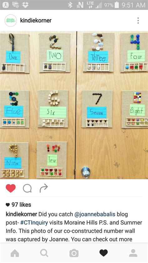 Pin By The Colorful Coach On Montessorireggio Numbers Kindergarten