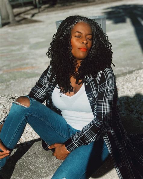 Gorgeous Gray Sisterlocks Sisterlocked Natural Hair Styles